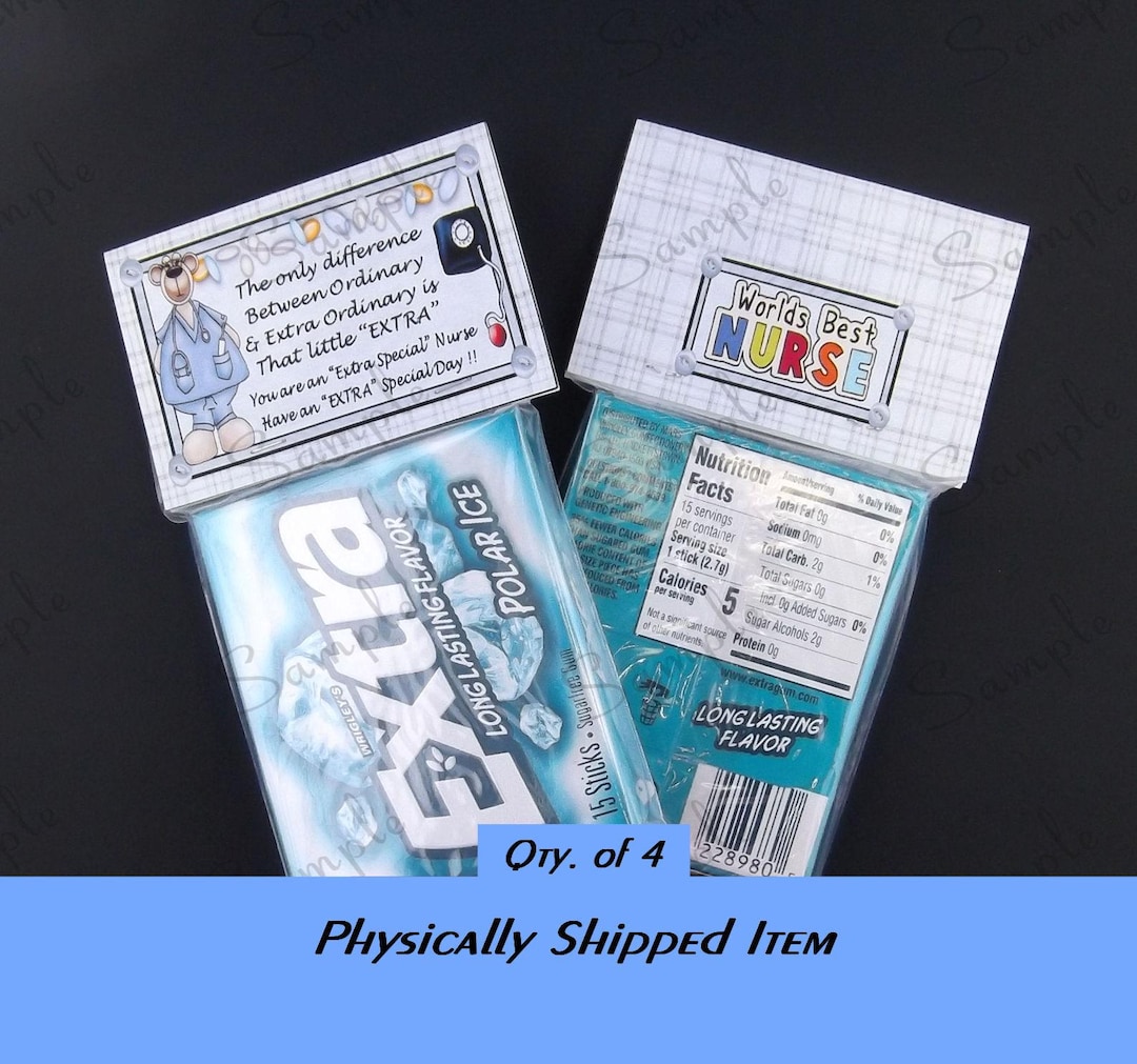 Male Nurse Extra Gum Bag Gift Sets: DIY Kit - (toppers, Bags - No Gum ...