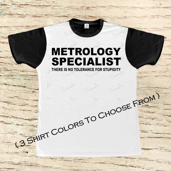 Metrology Shirt - Etsy