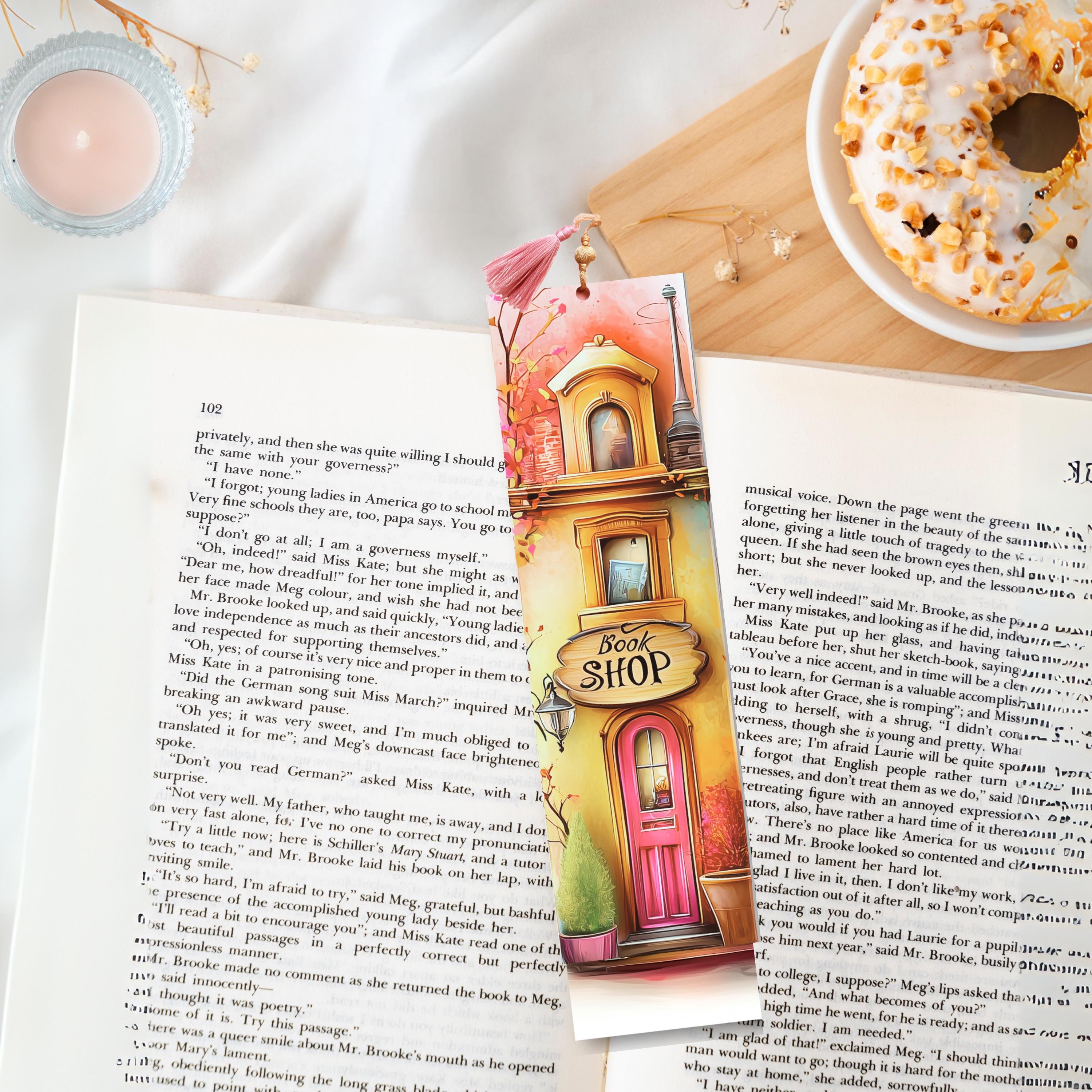 Whimsical Printable Bookmarks: Quirky Paper Craft Fussy Cuts (digital ...