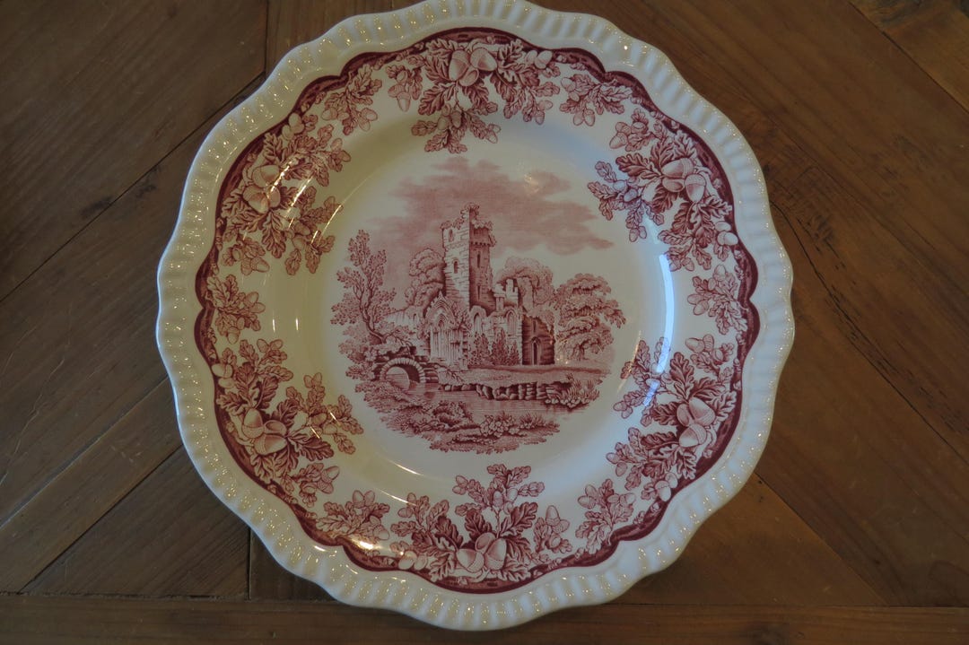 The Spode Archive Collection - Regency Series "ruins" - White and Red ...