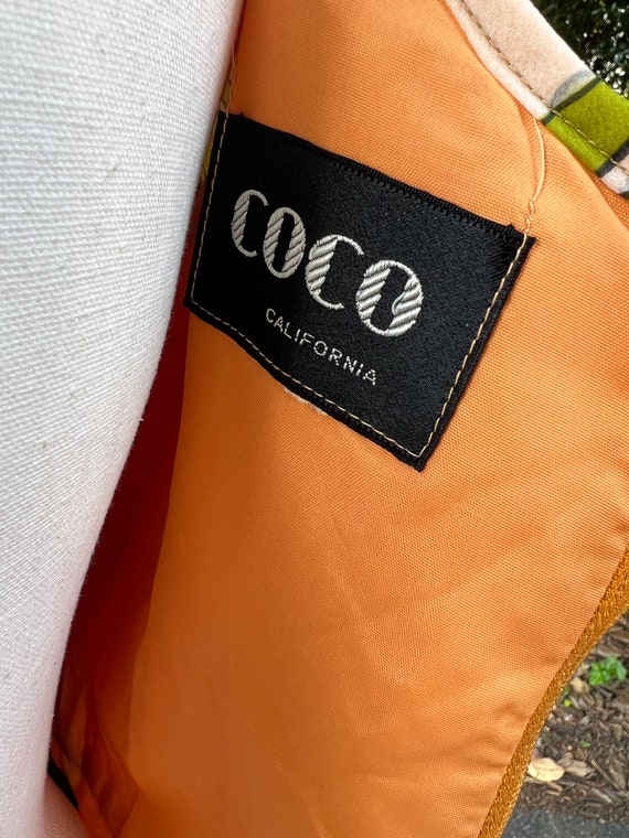 Vintage Coco California Floral Balloon Sleeve Maxi Dr… - Gem