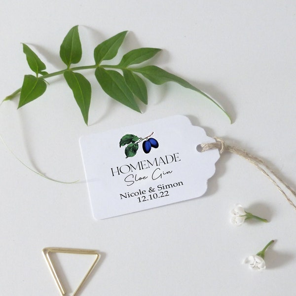 Labels for Sloe Gin - Etsy UK
