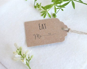 Eat Me Tags - Etsy