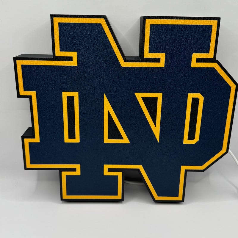 Notre Dame Sign - Etsy