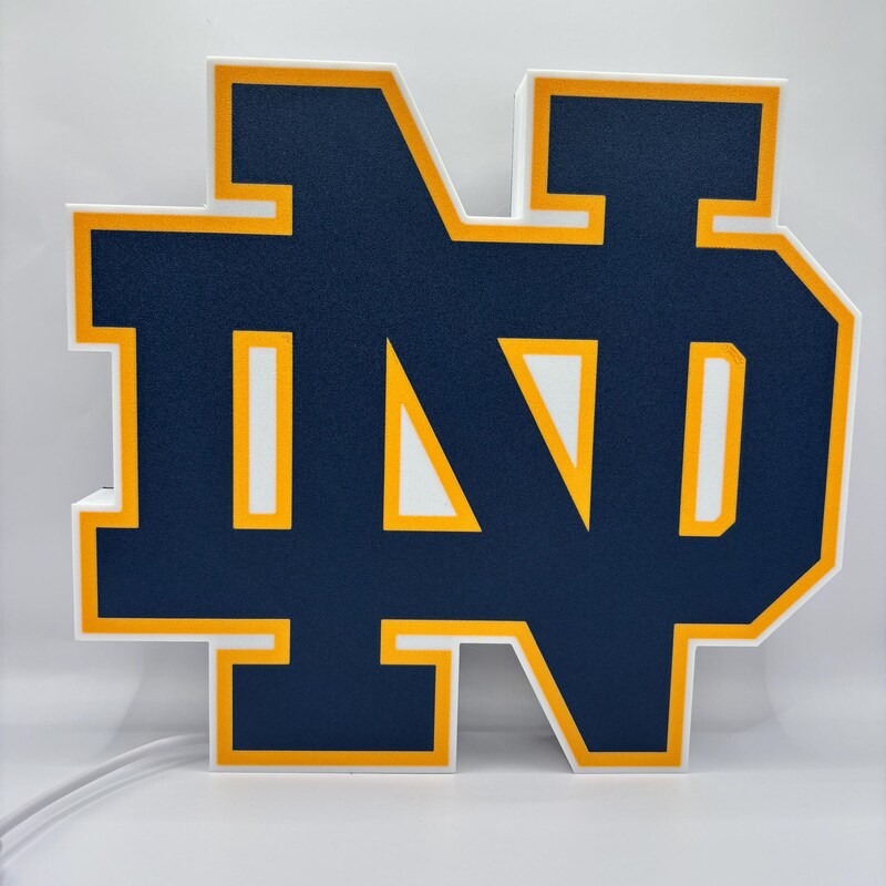 Notre Dame Sign - Etsy
