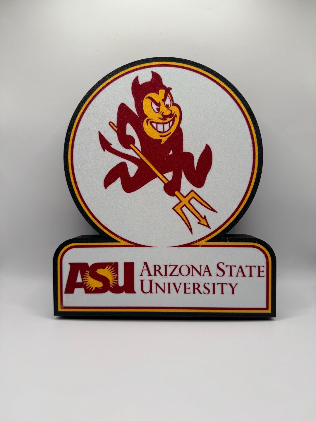 ASU Sundevils Arizona State University Light up LED Sign - Etsy