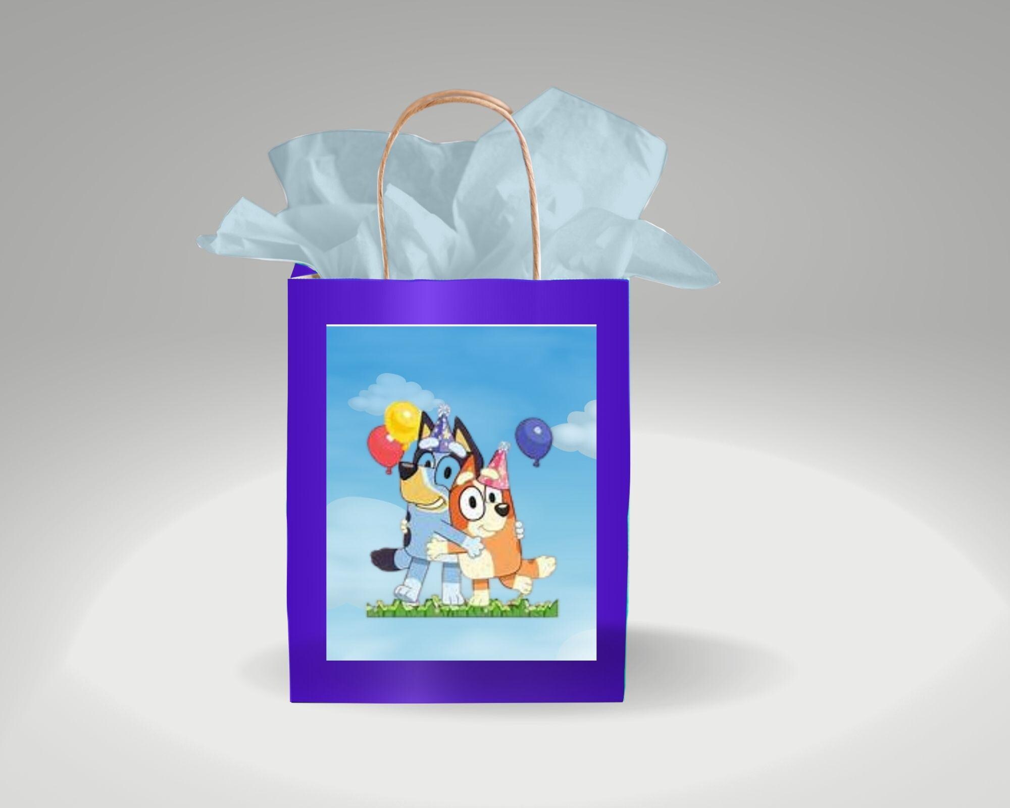 Personalized Bluey Chip Bags: Custom Birthday Party Favors (set of 12 ...