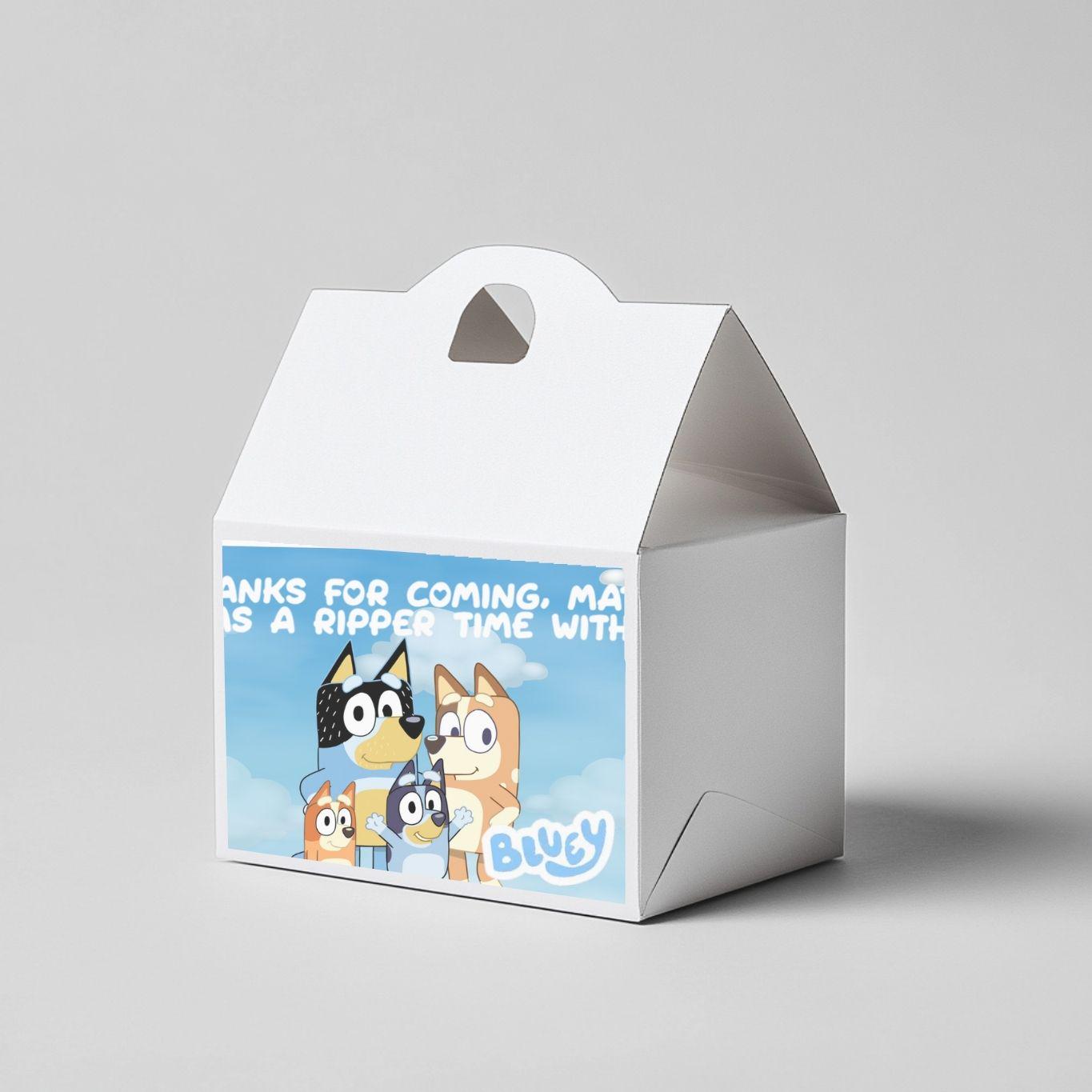 Personalized Bluey Chip Bags: Custom Birthday Party Favors (set of 12 ...