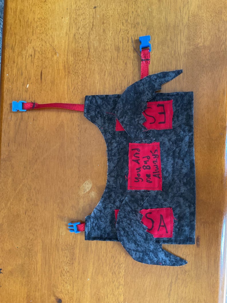 Premade HTTYD Themed ESSA Vest for 11 Inch Douglas Dogs - Etsy