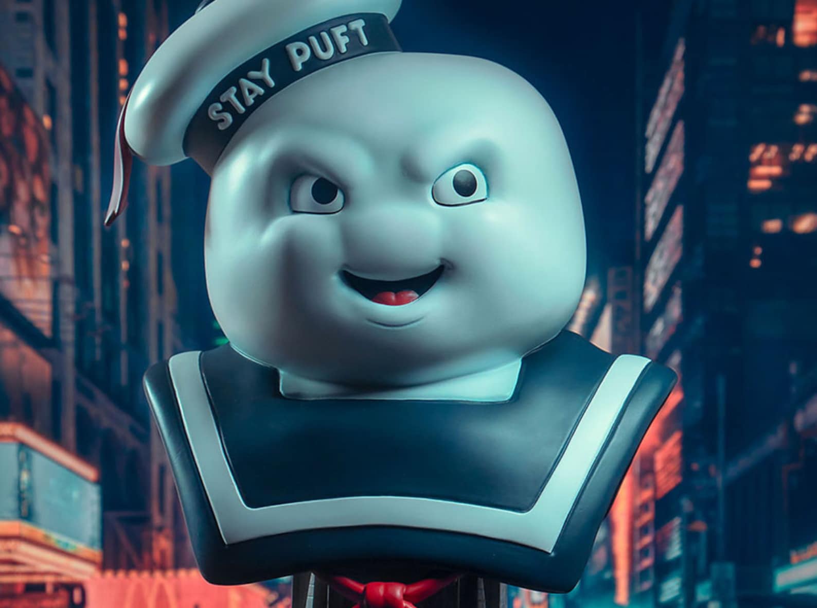 Stay Puft Marshmallow Man Legends in 3D Bust Polystone - Etsy