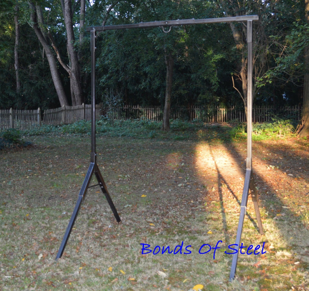 Portable Straight Leg Steel Suspension Frame Mature Bonds of Steel BDSM ...