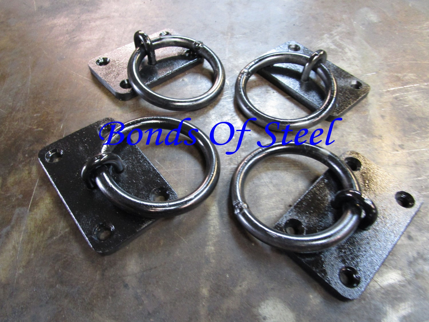 Four Wall Mounted Rings BDSM Bonds of Steel Mature - Etsy