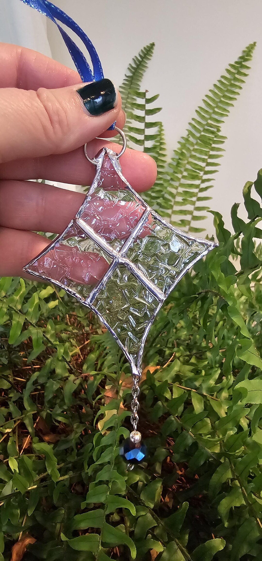 Stained Glass Mini Christmas Star of Bethlehem Ornament Suncatcher - Etsy