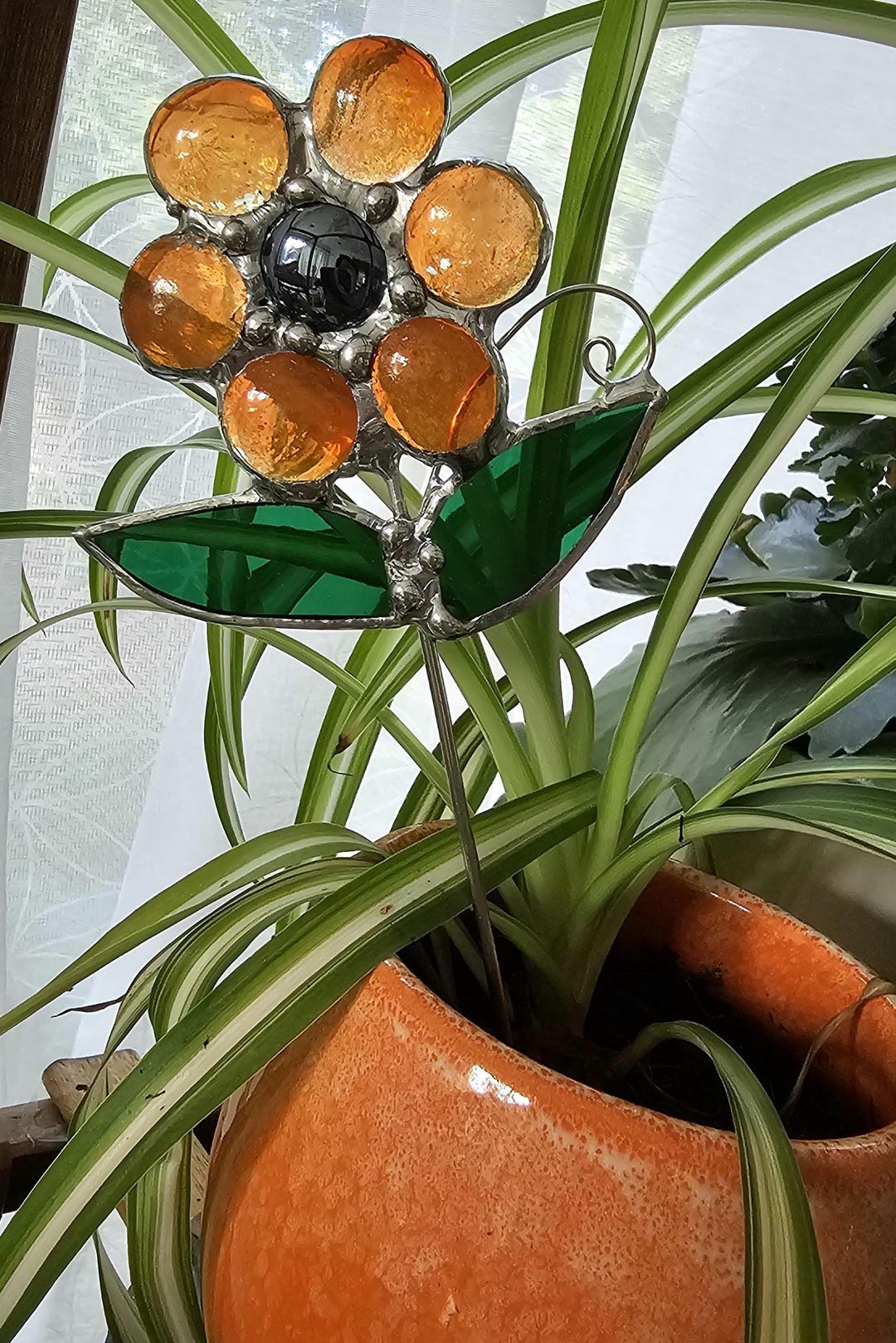 Glass Houseplant Flower Pot Sticker - Etsy
