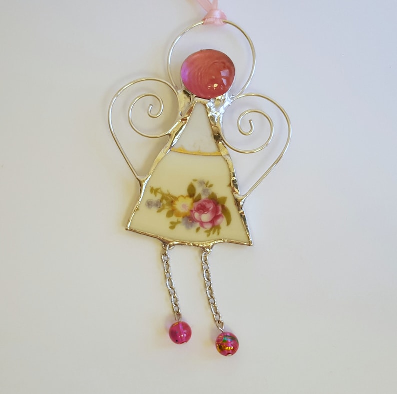 Custom Ornaments Angels Made From Your Broken China - Etsy