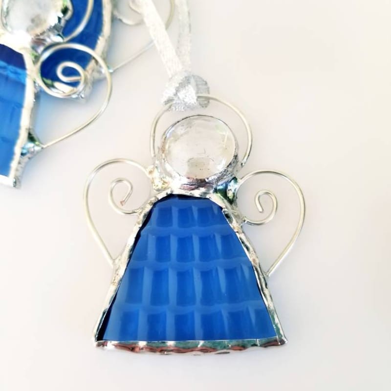 Cobalt Blue Angels - Etsy
