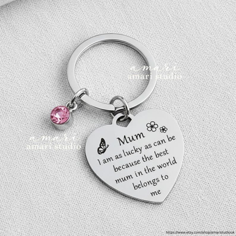 Best Mum in the World Belongs to Me, Mum Keychain, Mothers Day Gift ...