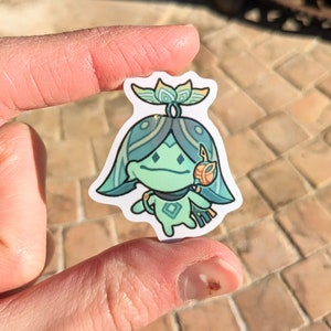 Kaveh & Al Haitham Aranara Stickers Genshin Impact Mini Glossy Vinyl ...