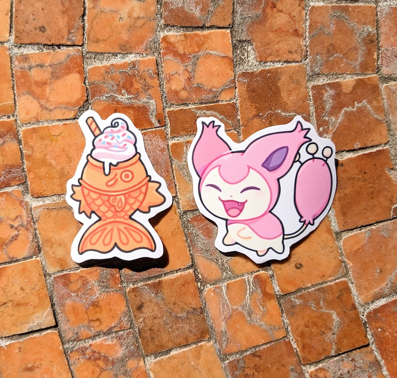 Pokemon Stickers - Mini Cute Pokemon Sticker Pack (wooloo, Shiny Wooloo ...