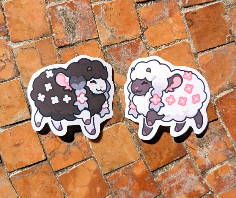Pokemon Stickers - Mini Cute Pokemon Sticker Pack (wooloo, Shiny Wooloo ...