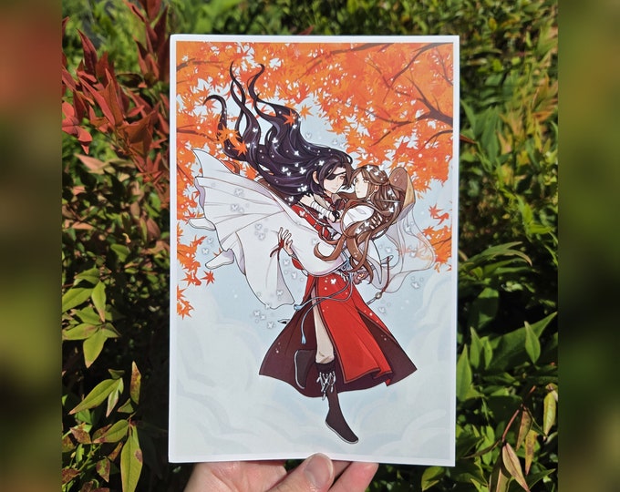 Ivy Art Print Satosugu Gojo Geto JJK Jujutsu Kaisen Trigun Vash Hualian ...