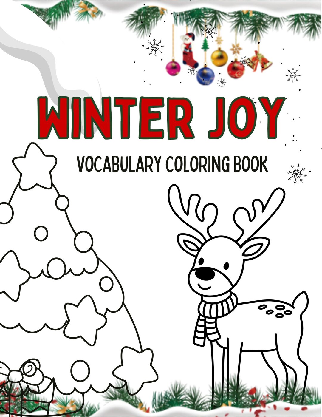 Winter Coloring Pages, Christmas Coloring Book, Coloring Sheets, Winter ...