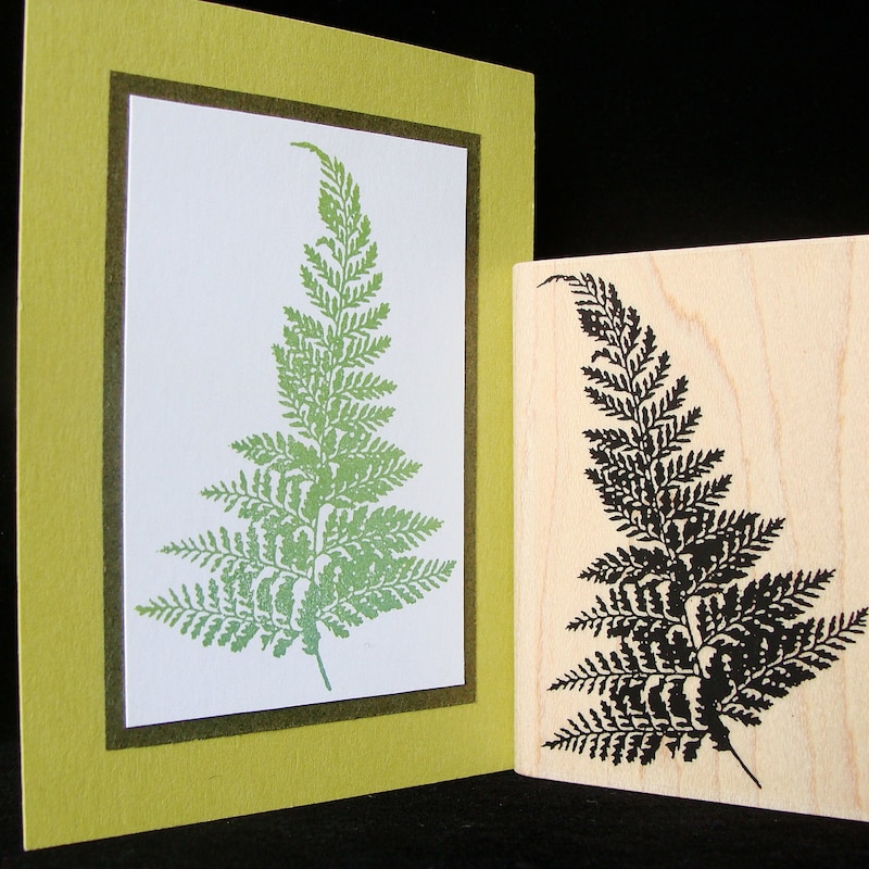 Fern Stamp - Etsy