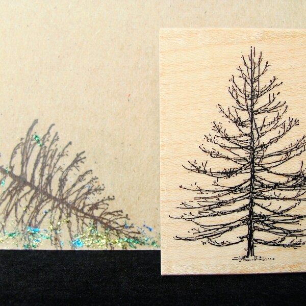 Bare Tree Stamp - Etsy
