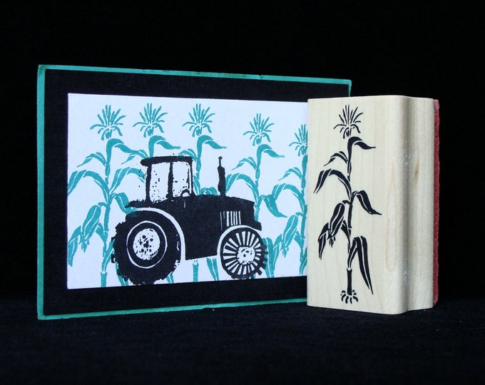 Picture Show Rubber Stamp corn Stalk - Etsy