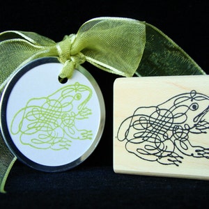 Calligraphy Frog - Etsy