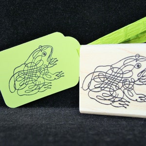 Calligraphy Frog - Etsy