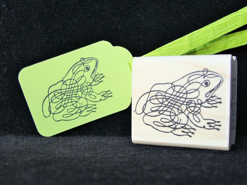 Calligraphy Frog - Etsy