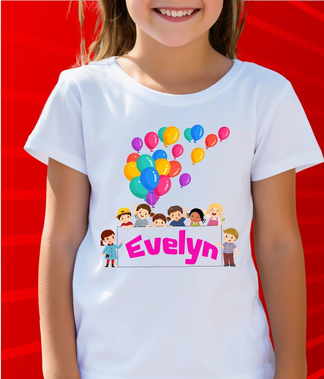 T-shirt "evelyn" Name Design – PNG & SVG – Editable Name – Instant ...