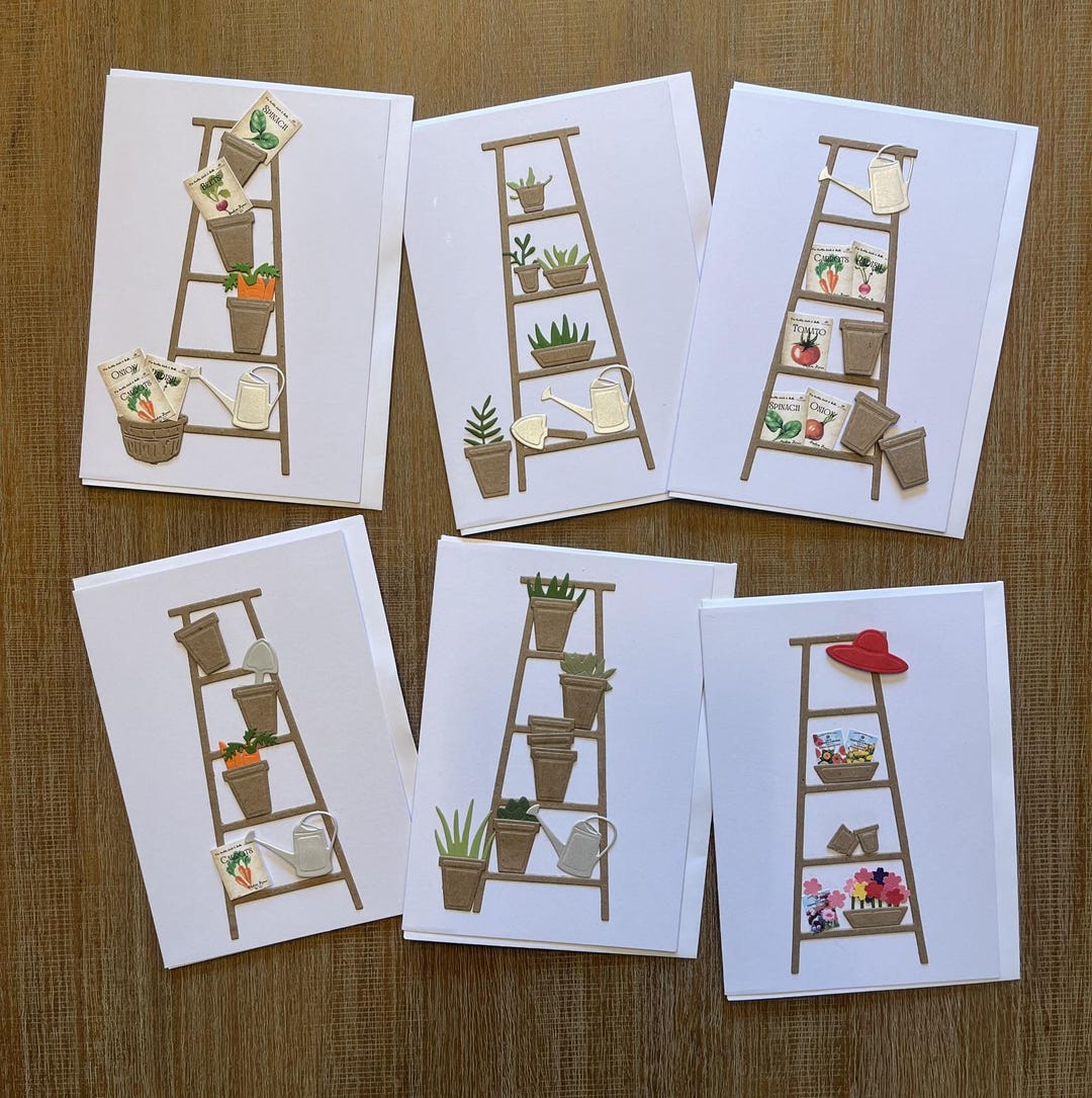 Garden Ladder Cards - Etsy