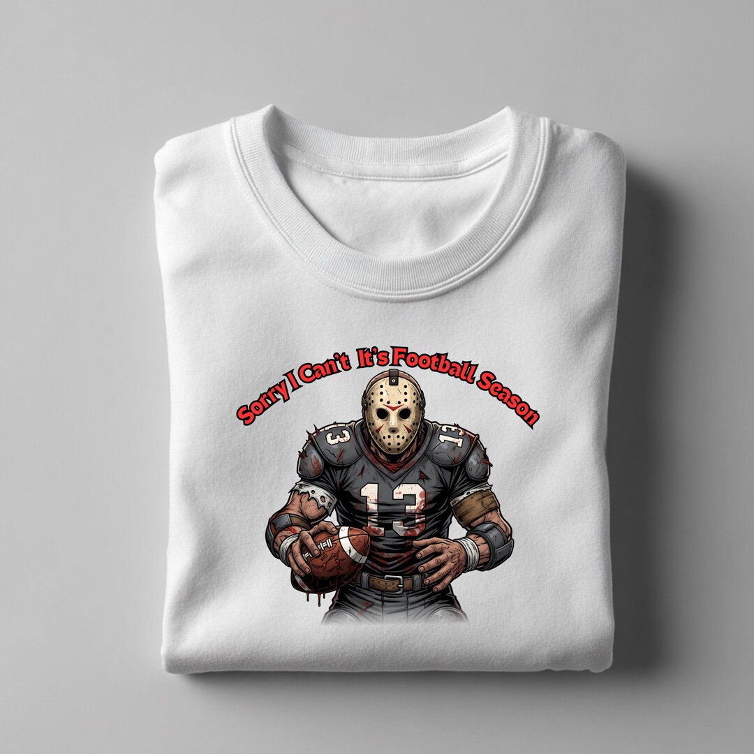 Its Football Season Horror Character, Creepy Football Player Clipart ...