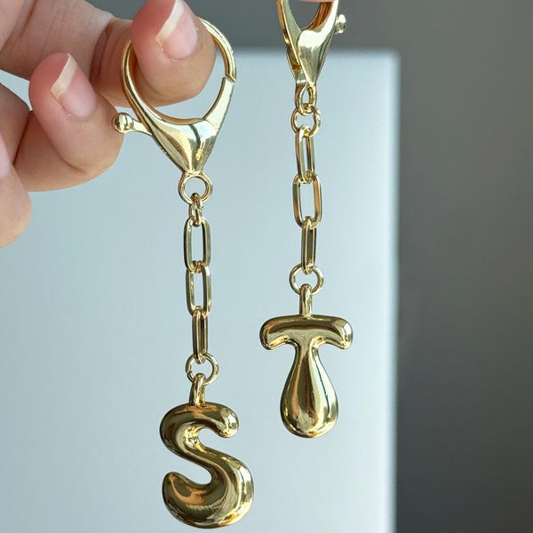 Letter N Keychain N - Etsy UK