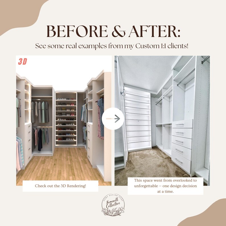 Walk in Closet Template Printable Closet Planner Customizable Design ...