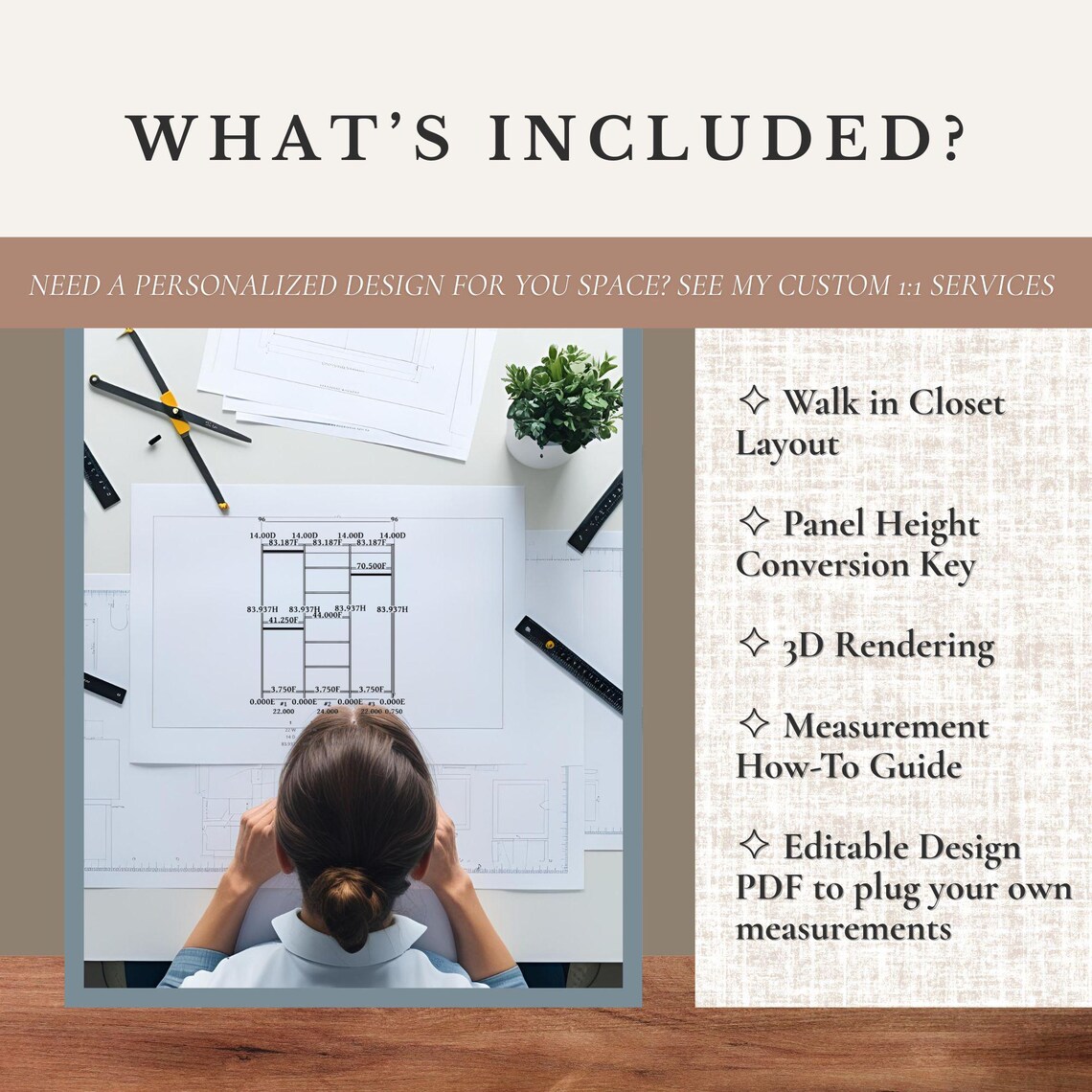 Walk in Closet Template Printable Closet Planner Customizable Design ...