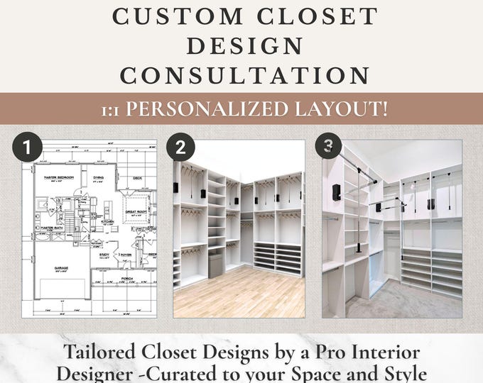 Custom Built-in Closet Remodel - Etsy Canada