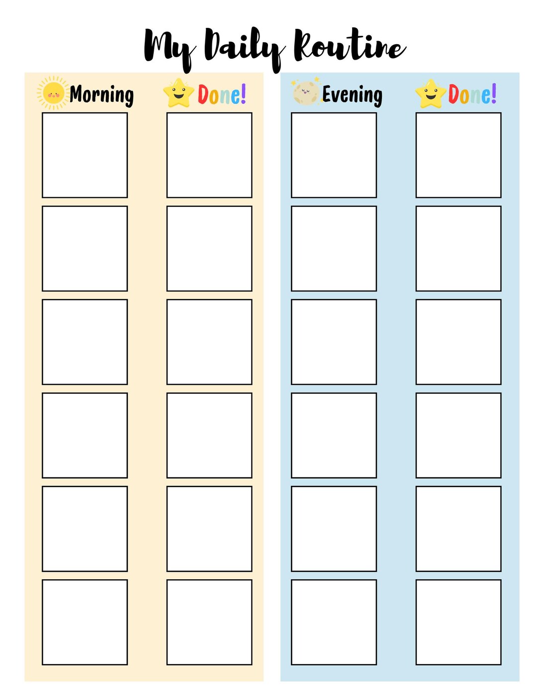 Autism Daily Routine Cards: Visual Supports for Children - Etsy