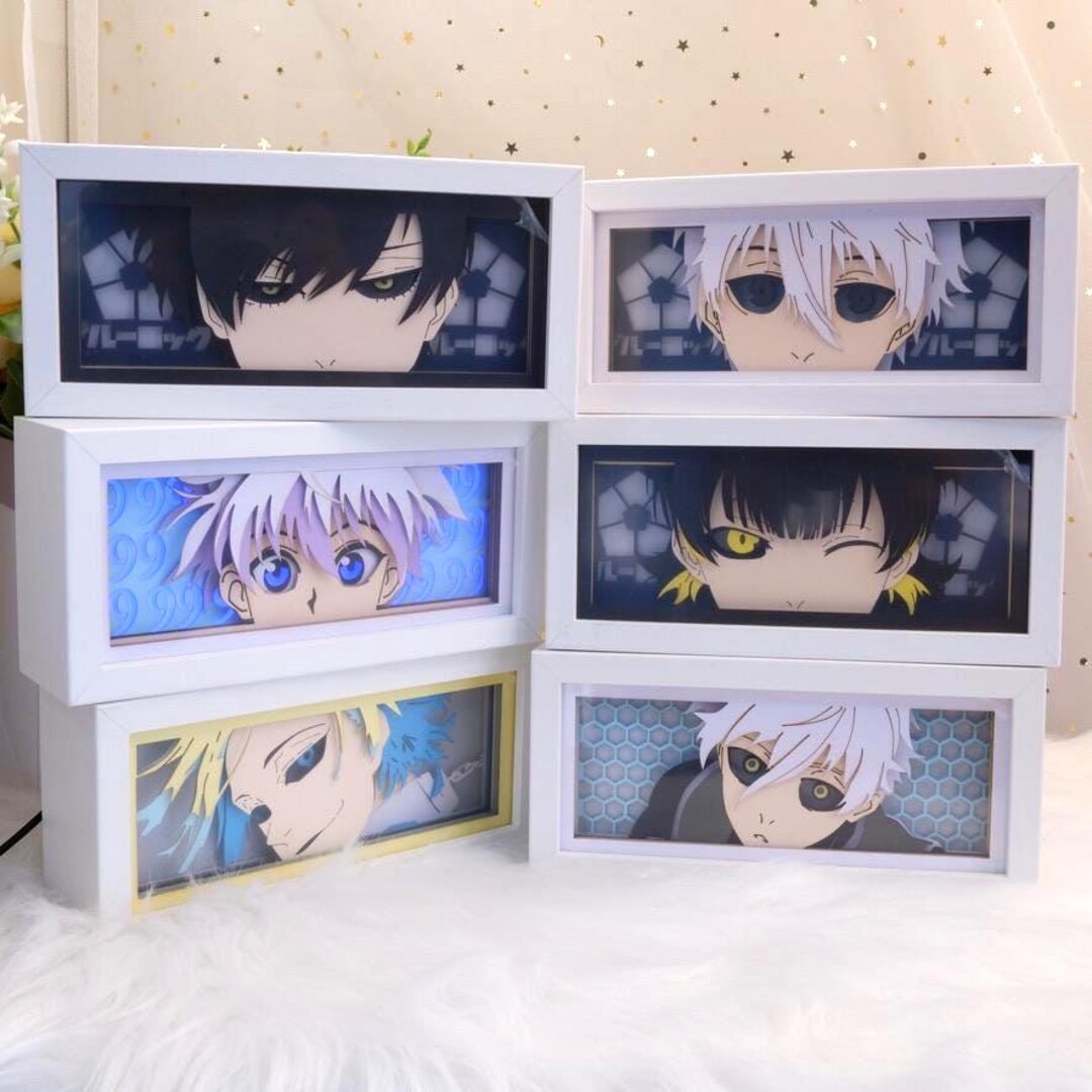 BLUE LOCK Anime Peripheral Ambient Night Light Bachira Meguru Rin ...