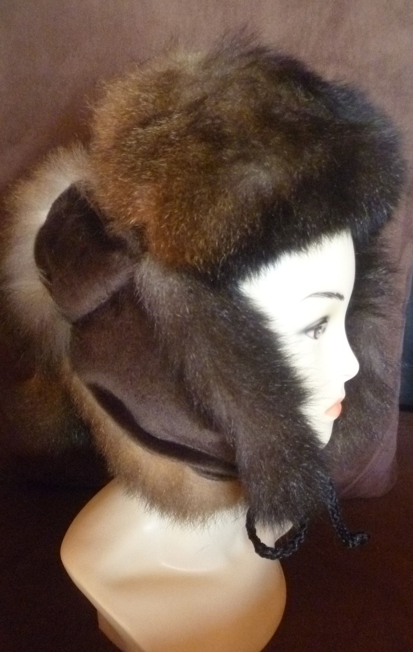 New Zealand Possum Fur Man's Bush Hat (fur Inside) - Natural Brown - Etsy