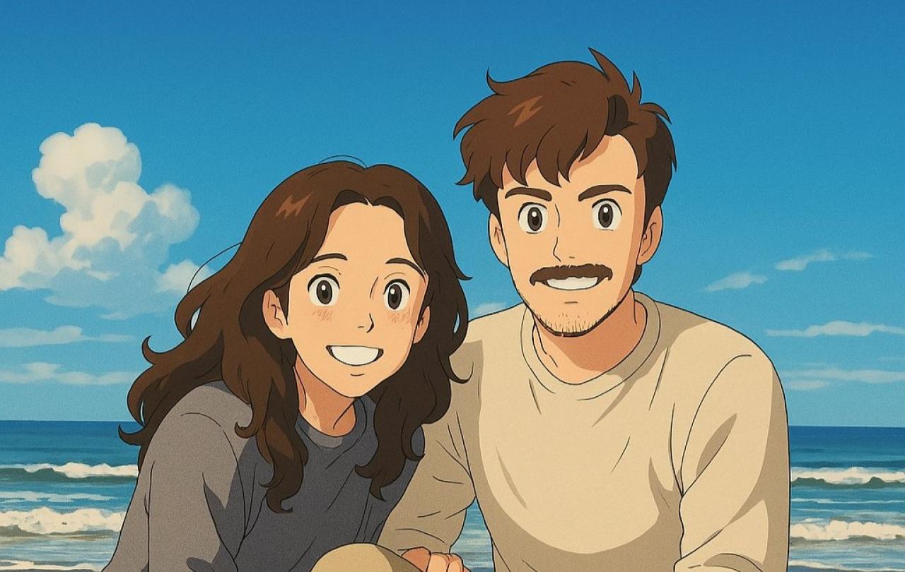 Custom Ghibli Style Portrait – Personalized Anime Drawing From Photo ...