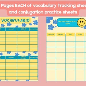 Spanish Diary Bundle for Tracking Your Progress - Etsy