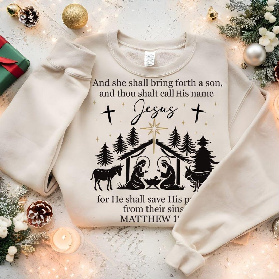 Nativity Scene, Bible Verse Jesus Christ PNG, Jesus Christmas ...
