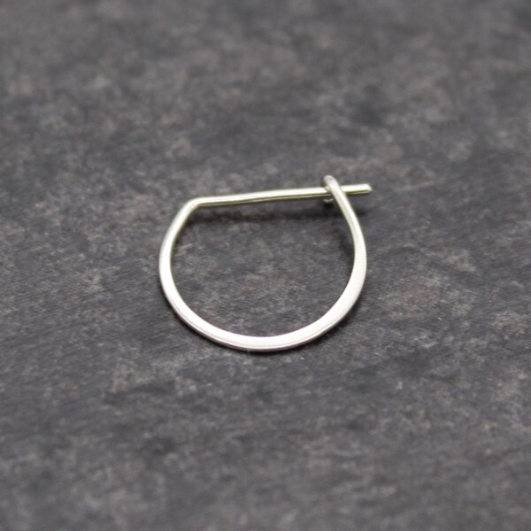 Single Hoop Earring - Etsy