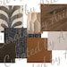 Bold Balance Mood Board | Earthy Neutral Living Room Digital Design Kit ...