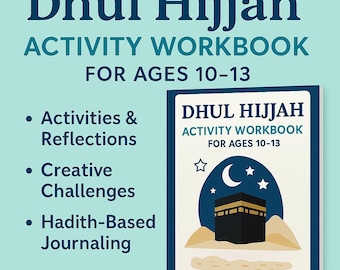 Dhul Hijjah Activity Book for Kids | 10-day Islamic Printable | Eid Al ...