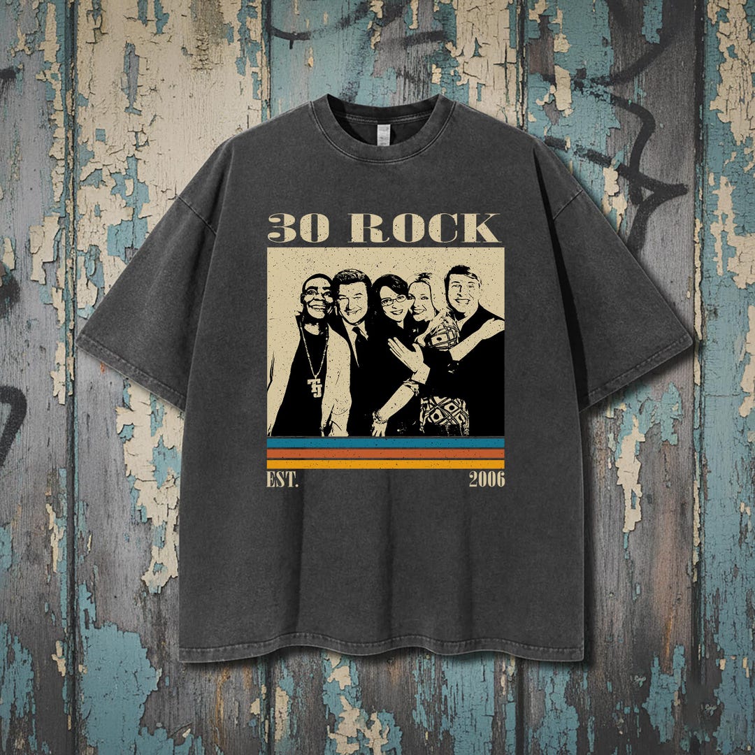 30 Rock Vintage Style Shirt, Classic TV Series Tee - Etsy
