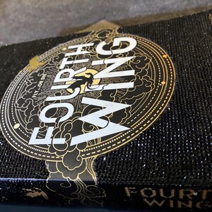 Special Edition Bedazzled Fourth Wing Book - Etsy